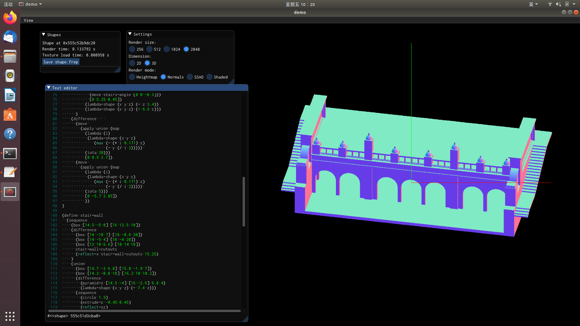 mpr-gui项目(libfive内核)文本编辑器内容格式及模型基元、CSG操作、模型变换API总结-CSDN博客