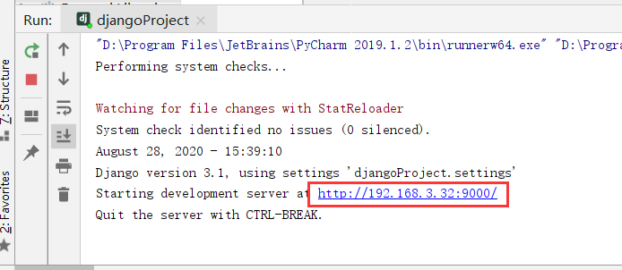 django修改IP和端口号_django 修改后端ip-CSDN博客
