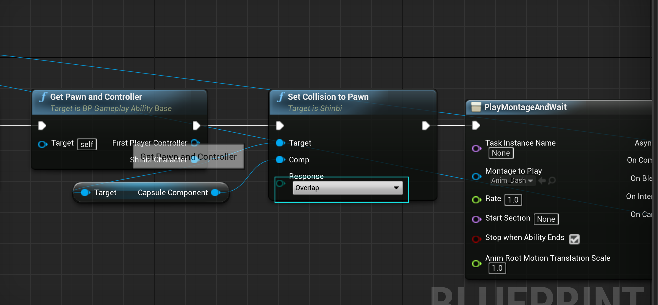 Unreal Engine 4 —— GAS系统学习 （十六） 为主角冲刺技能设置阶段性无碰撞_gas实现冲刺能力-CSDN博客