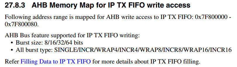 FlexSPI AHB内存映射定义 手册1762页_使用ahb接口直接访问内存映射地址-CSDN博客