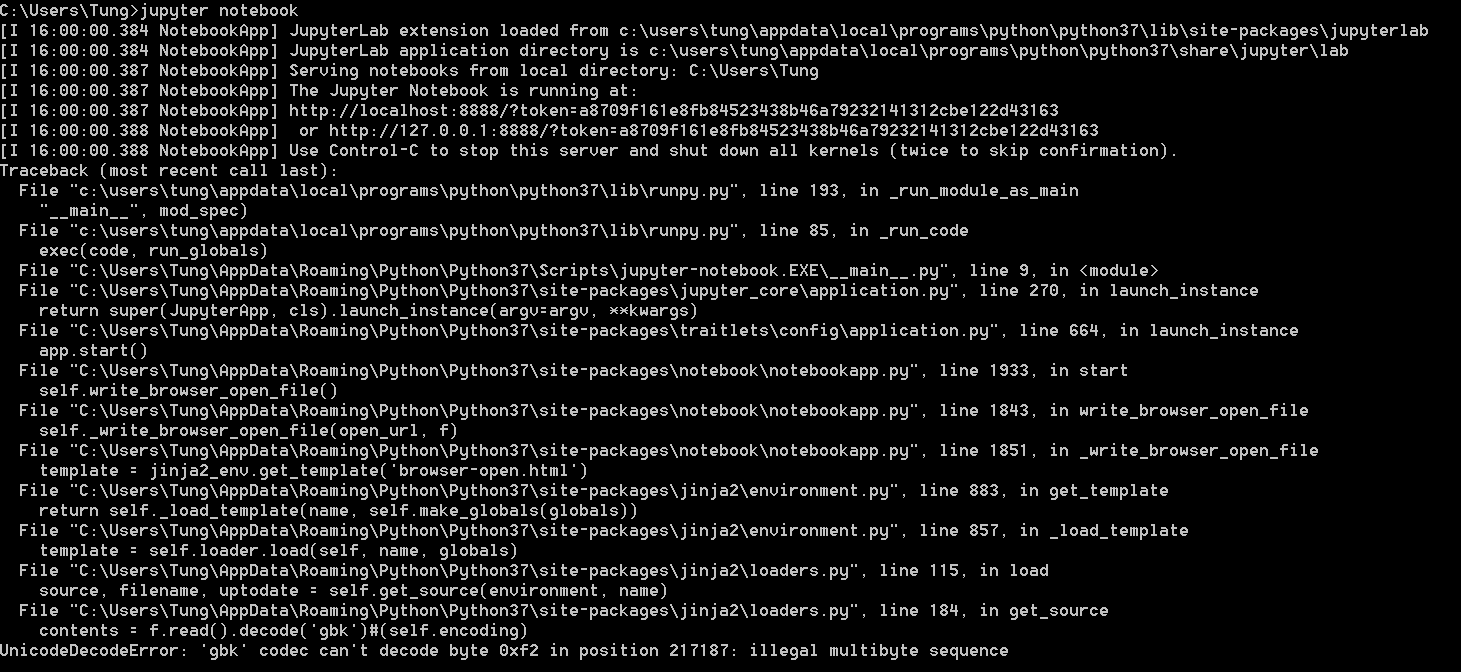 jupyter UnicodeDecodeError 解决_如何修改jupyterlab extension loaded from-CSDN博客