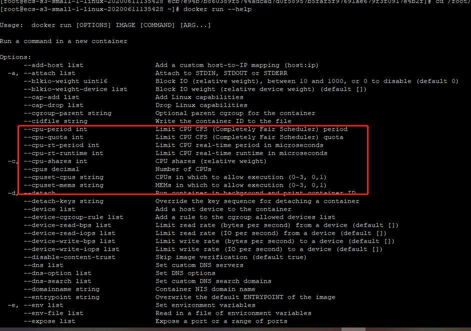 【Docker记录】docker资源管理之CPU使用率限制_docker cfs_quota_us-CSDN博客
