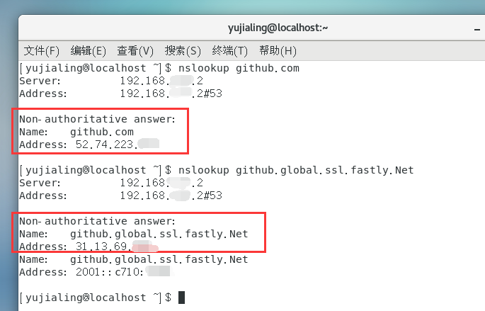 git clone加速命令 nslookup github.com | nslookup github.global.ssl.fastly.Net_github nslookup-CSDN博客