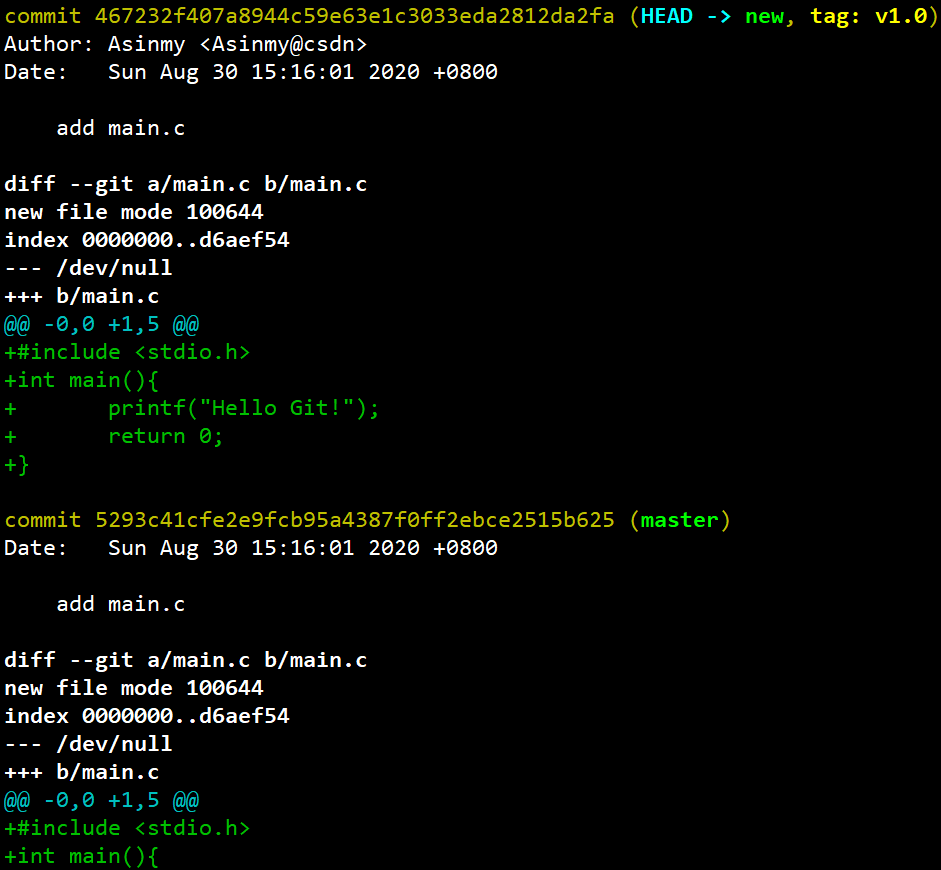 Git(Linux环境)：Git对象模型（blob、tree、commit、tag）_git cat-file blob-CSDN博客