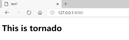 【Tornado框架】如何搭建tornado服务-CSDN博客
