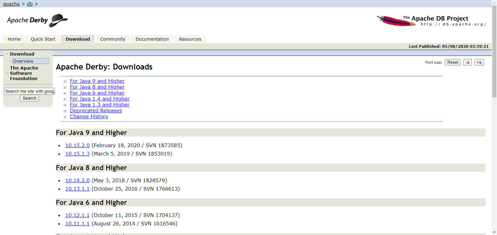 Apache Derby：一款基于 Java 的嵌入式关系型数据库-CSDN博客