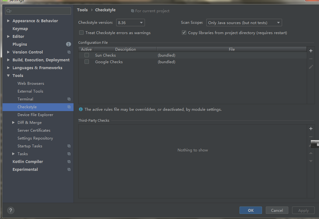 在Android Studio中配置及使用Android代码规范神器CheckStyle_checkstyle.xml 8.41.1 文件-CSDN博客