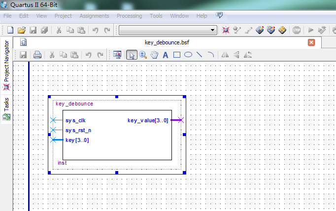 FPGA学习笔记---用Quartus II生成输入输出框图_quartus怎么生成rtl图-CSDN博客