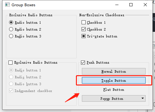 QT5.14.2 官方例子 - Qt Widgets 7: Group Box（组合框）_qt groupbox 字嵌在框中-CSDN博客