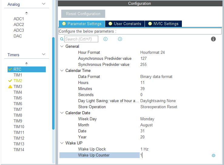 【STM32】HAL库开发教程(五)—RTC使用_hal rtc-CSDN博客