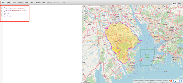 获取OpenStreetMap的边界值GeoJSON数据_openstreetmap geojson-CSDN博客