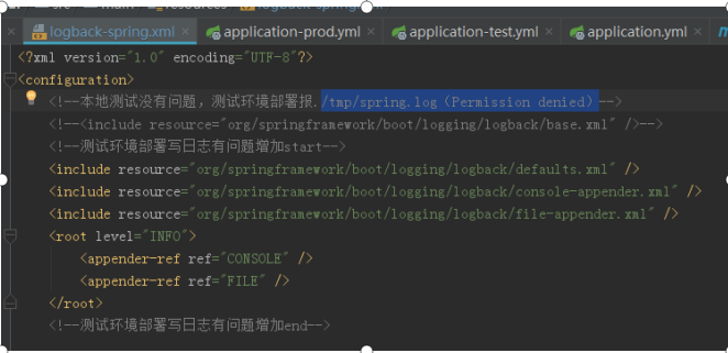 SpringBoot报/tmp/spring.log（Permission denied）问题解决_springboot logs permission denied-CSDN博客