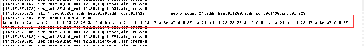 STM32-based TFDU4101 infrared communication IRDA + serial port DMA mode ...