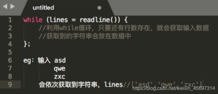 牛客网acm模式下javascriptv8常见输入输出练习readlinesplit Is Not A Function Csdn博客 4402