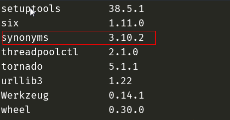 synonyms中文近义词工具包安装过程记录_synonyms中文近义词包-CSDN博客