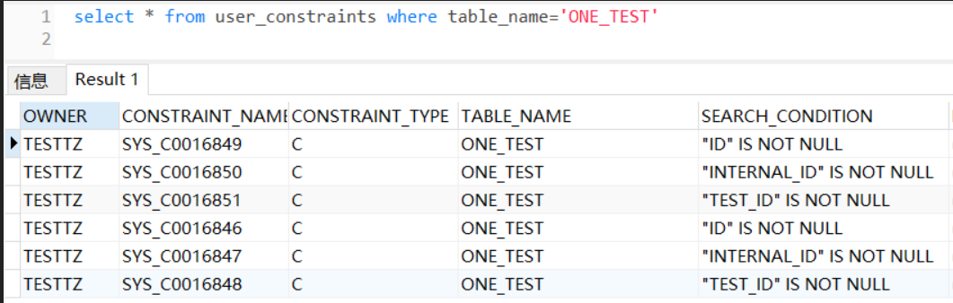 Análisis de ORA-02290 ORA-02290 Datos de datos Oracle - programador clic
