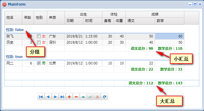 （47）uniGUI for cBilder&Delphi 为 UniDBGrid 设置记录分组_attribs: tunicellattribs-CSDN博客