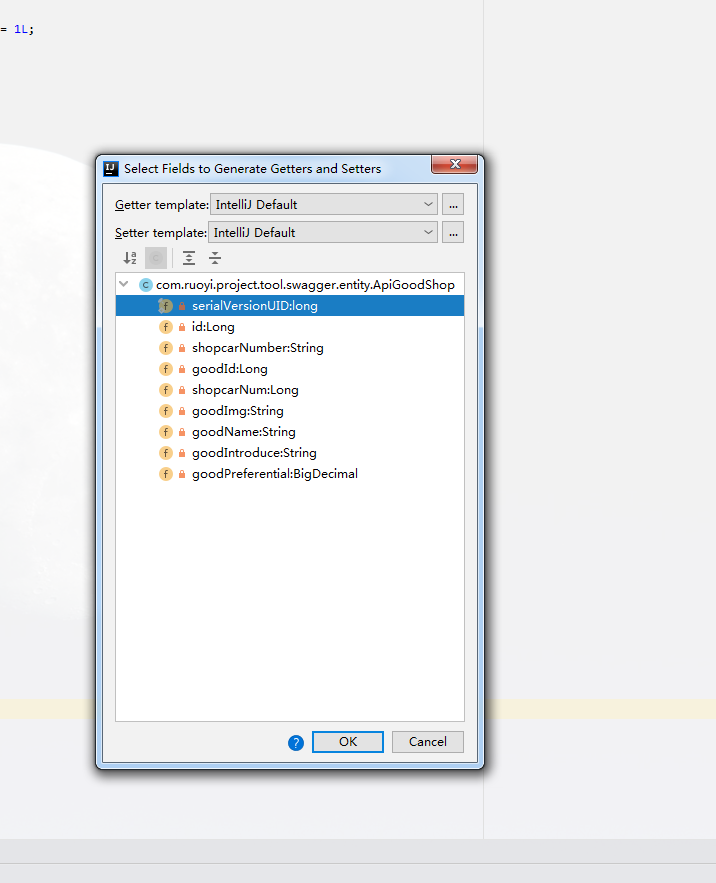 IntelliJ IDEA生成get/set方法的快捷键是什么_idea生成get set快捷键-CSDN博客