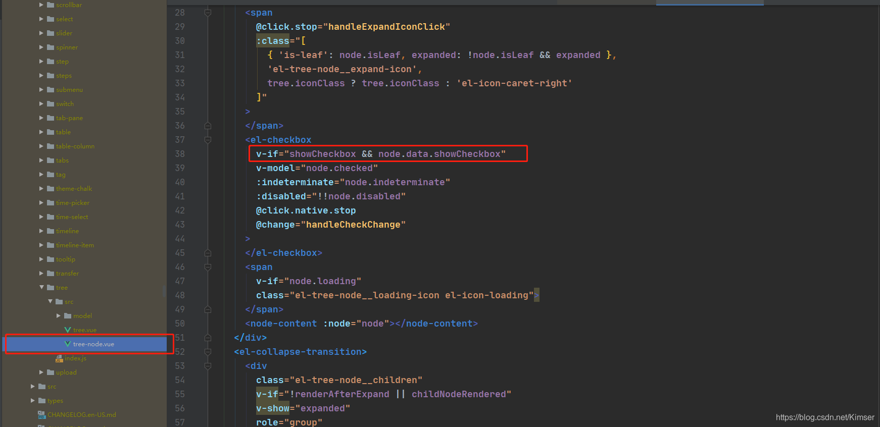 修改element Ui中tree的checkbox(隐藏指定节点checkbox)vue Etree 隐藏部分节点 Csdn博客