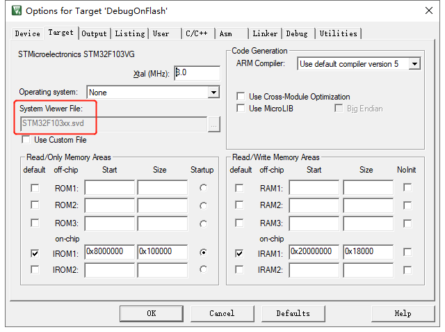 KEIL-MDK仿真STM32系列CPU的调试参数设置_darmstm.dll-CSDN博客