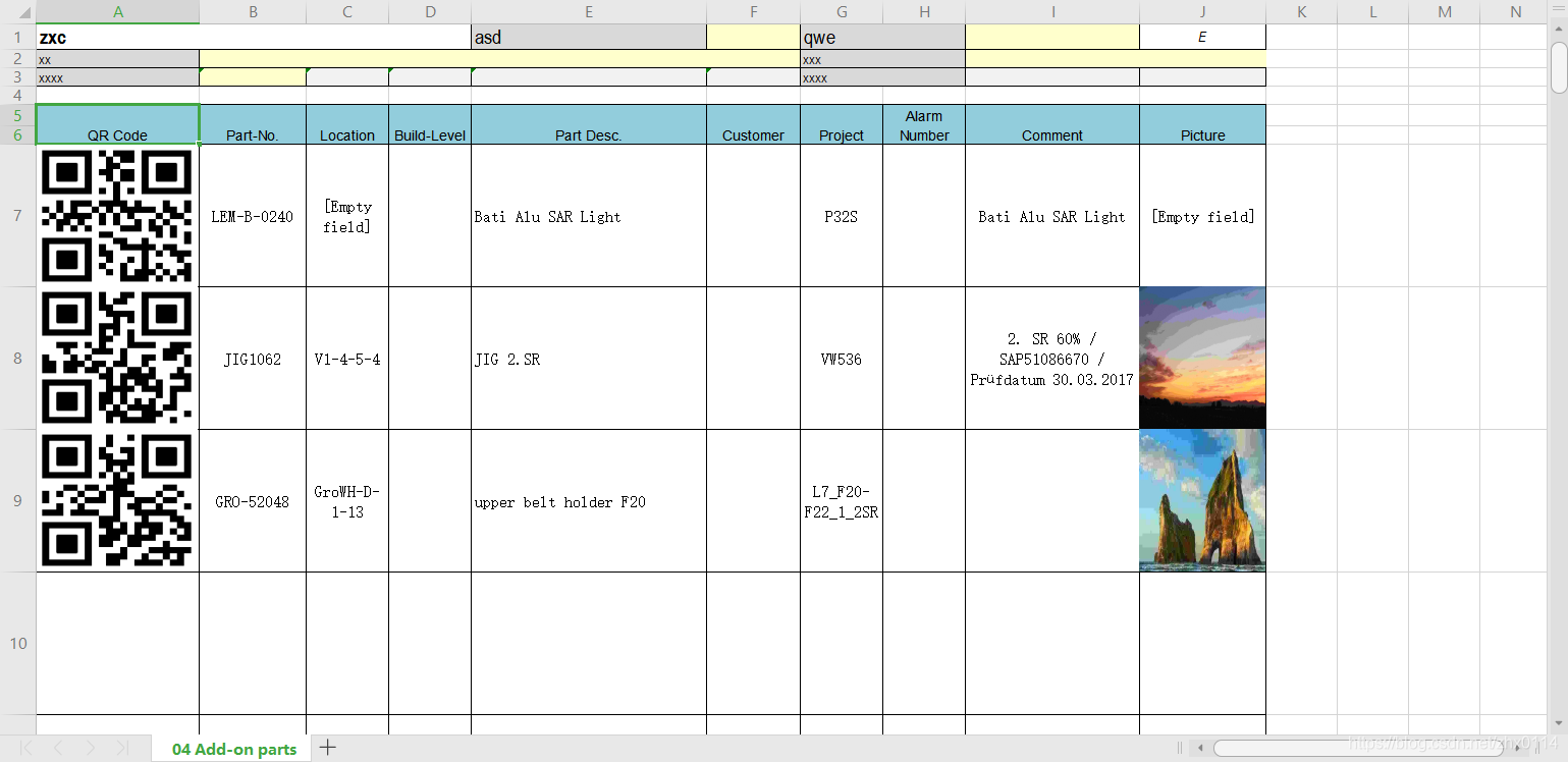 Java使用模板导出excel,带二维码,图片及图片压缩java 使用easypoi导出excel 包含二维码 Csdn博客 6210