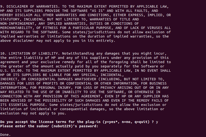 Ubuntu 18.04 手动安装hp打印机插件_hp-plugin-CSDN博客