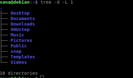 通过示例掌握Debian上的Tree命令使用方法_debian tree-CSDN博客