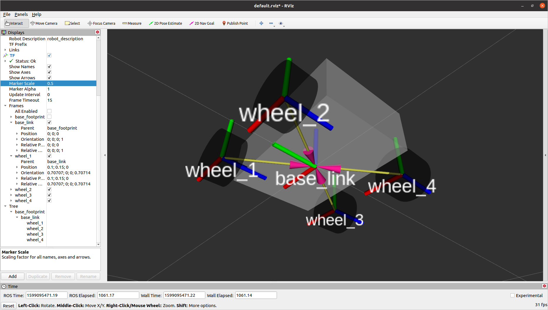 ROS机器人TF基础（坐标相关概念和实践）_tf:recorded at time 0.0-CSDN博客