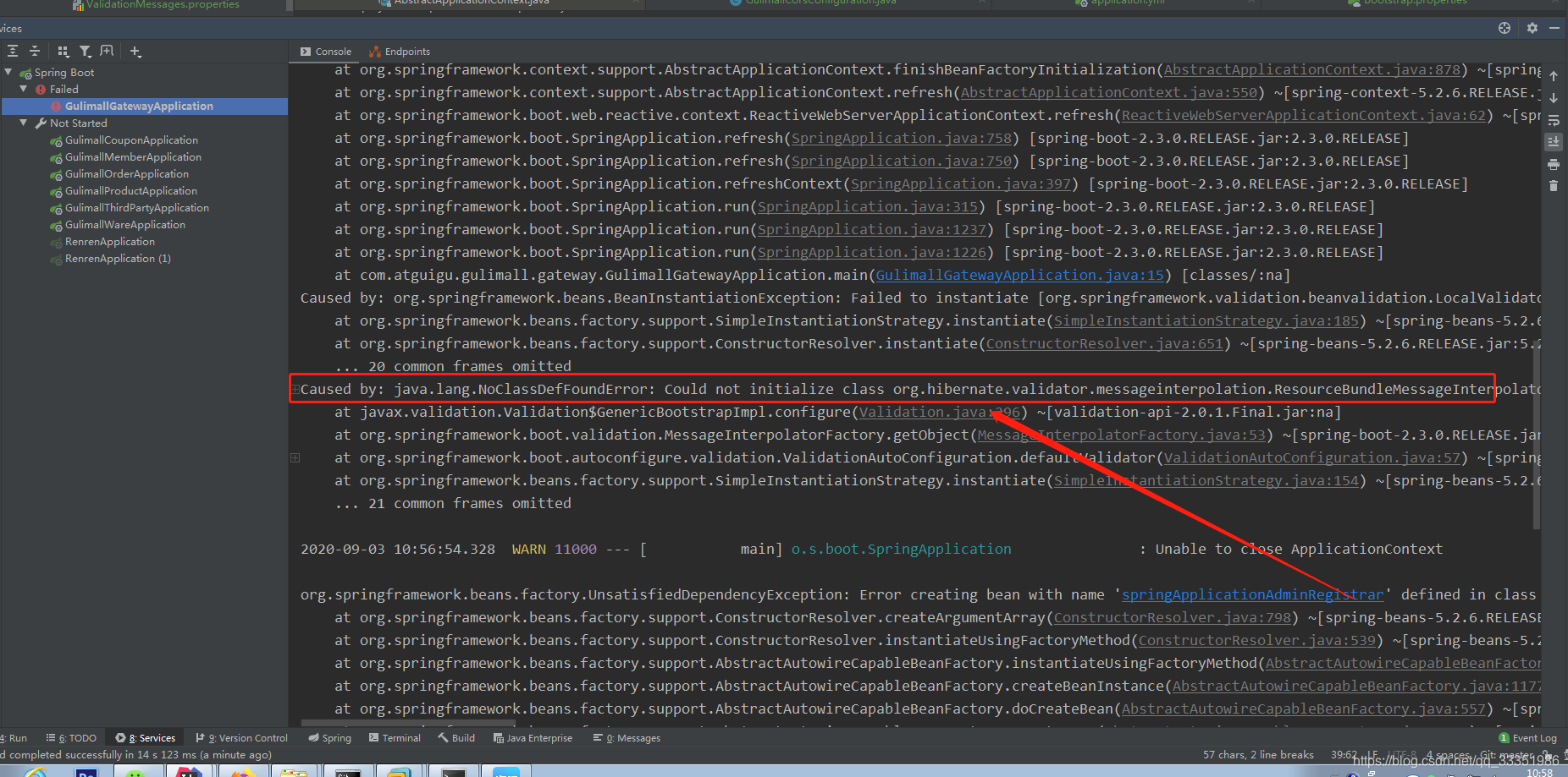The Bean Validation Api Is On The Classpath But No Implementation Could Be Found Add An
