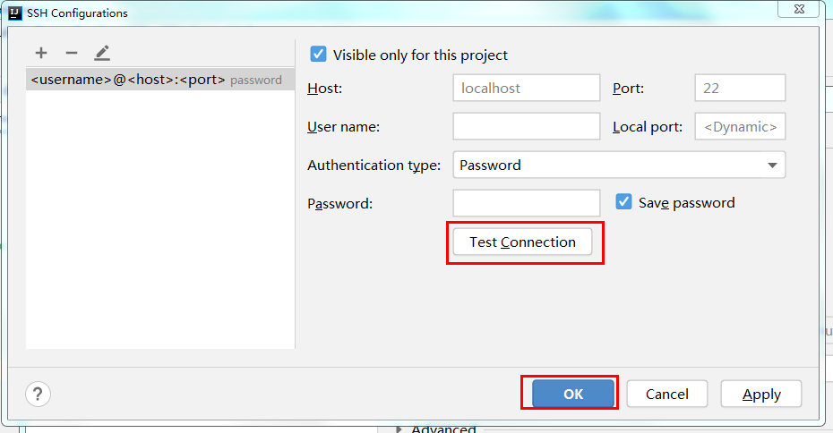 Idea中SSH连接服务器，配置SSH Session_idea没有ssh session-CSDN博客