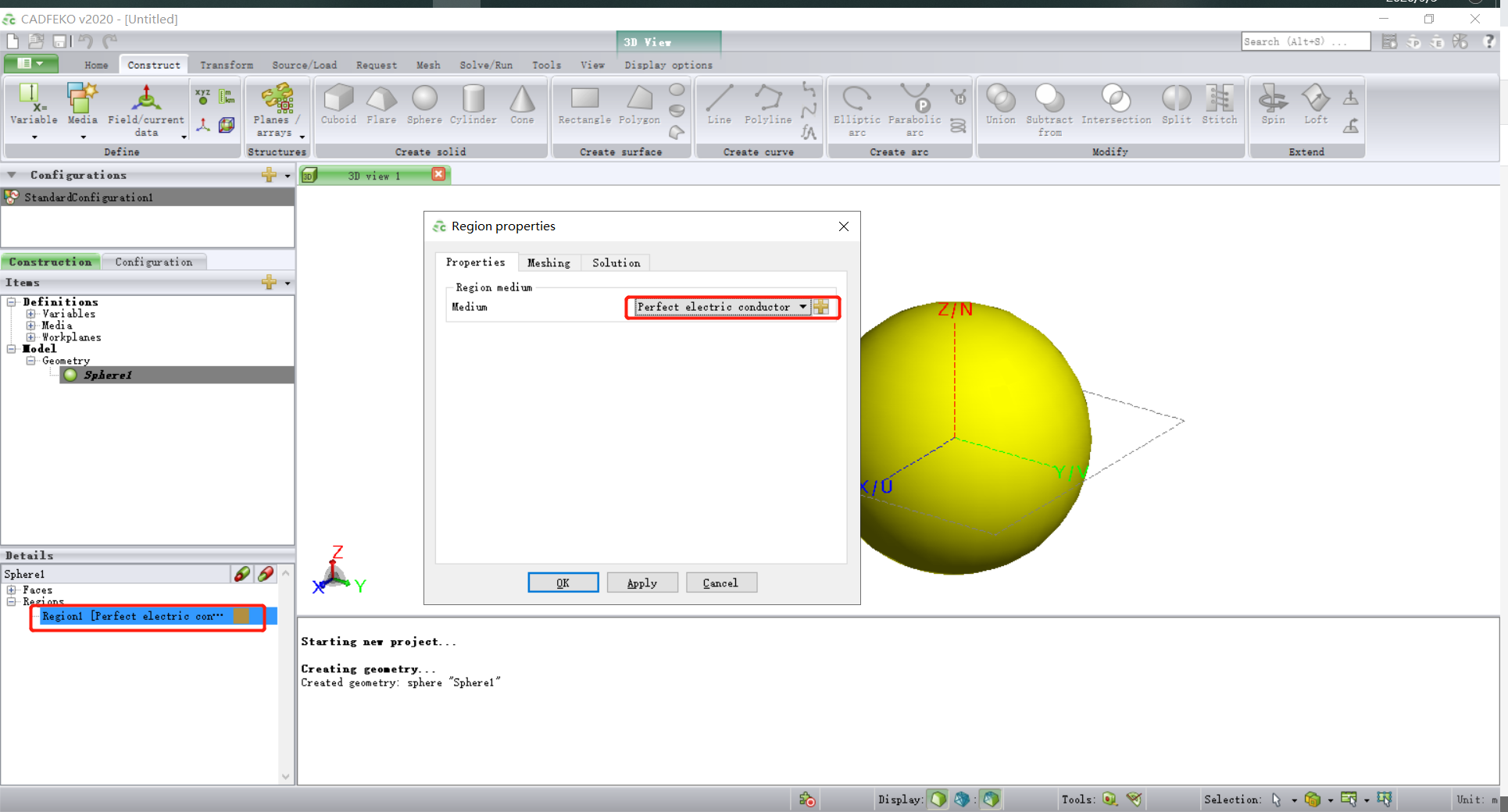 FEKO基础仿真实例_feko金属球的rcs-CSDN博客