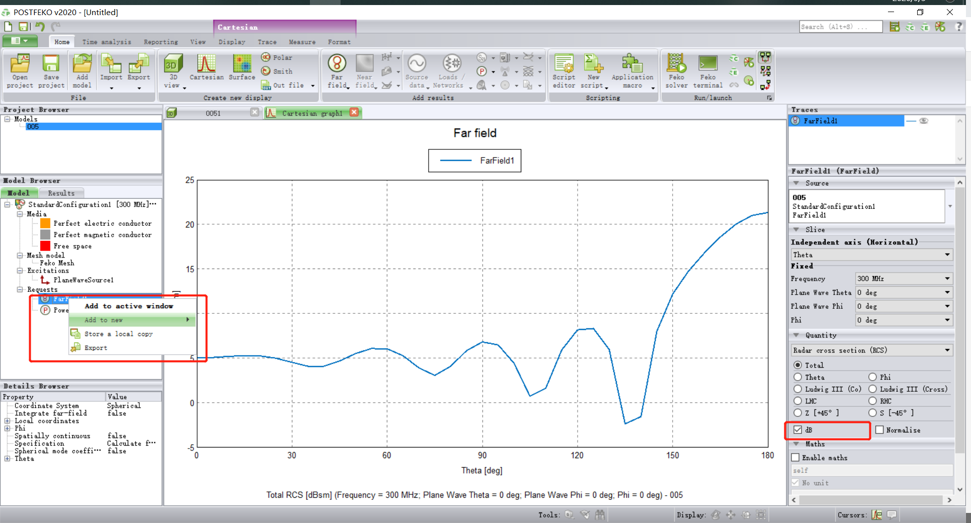 FEKO基础仿真实例_feko金属球的rcs-CSDN博客
