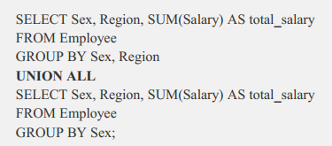 Group by后加rollup、cube、grouping sets的用法和区别_group by cube-CSDN博客