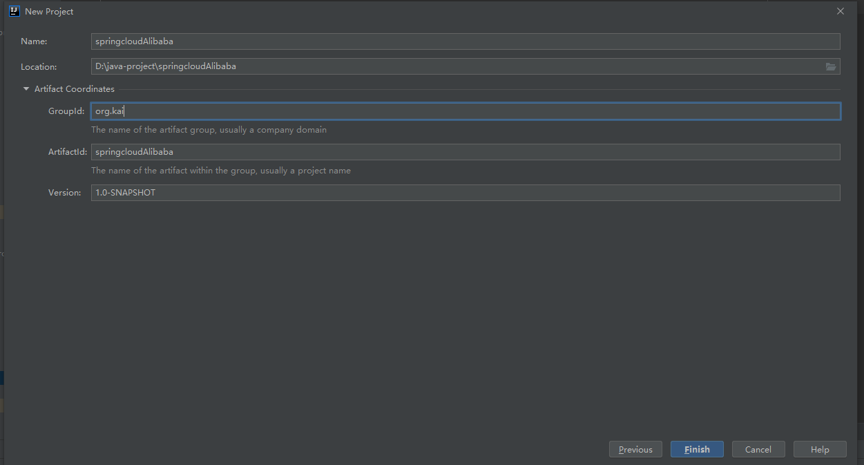 idea 搭建springcloud+springcloud alibaba项目（maven）_idea通过maven创建spring cloud alibaba项目-CSDN博客