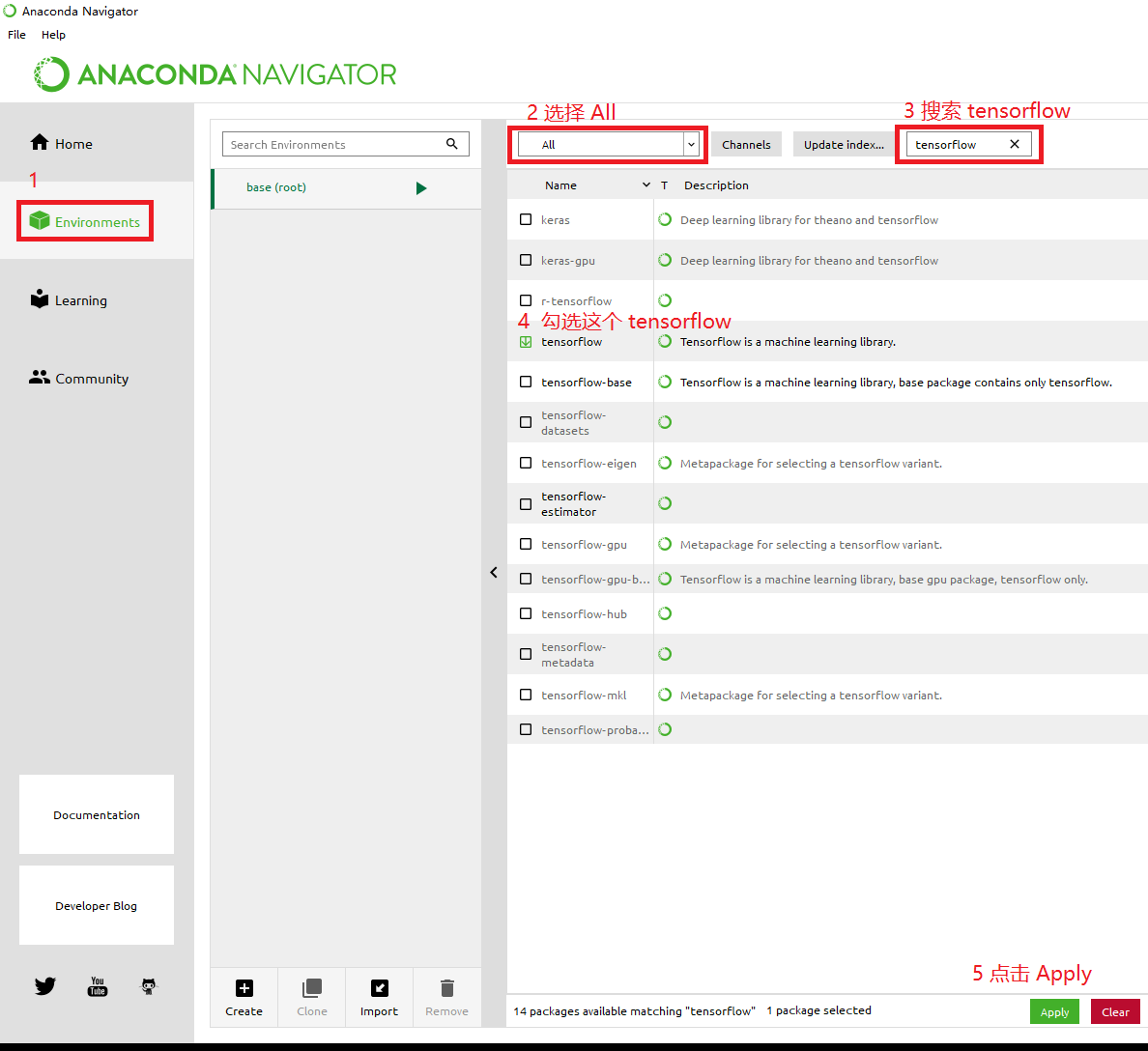 用 Anaconda 安装 TensorFlow 非常简单_anaconda tensorflow安装-CSDN博客