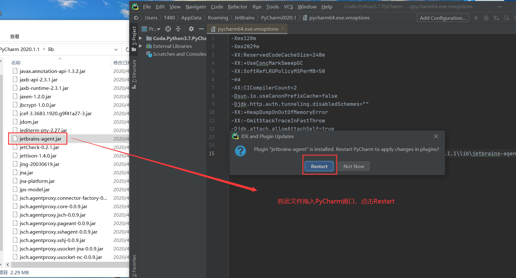 Win10下Anaconda+python3.7+编译平台PyCharm的下载、安装与配置_pycharm2020.1支持的anaconda版本-CSDN博客