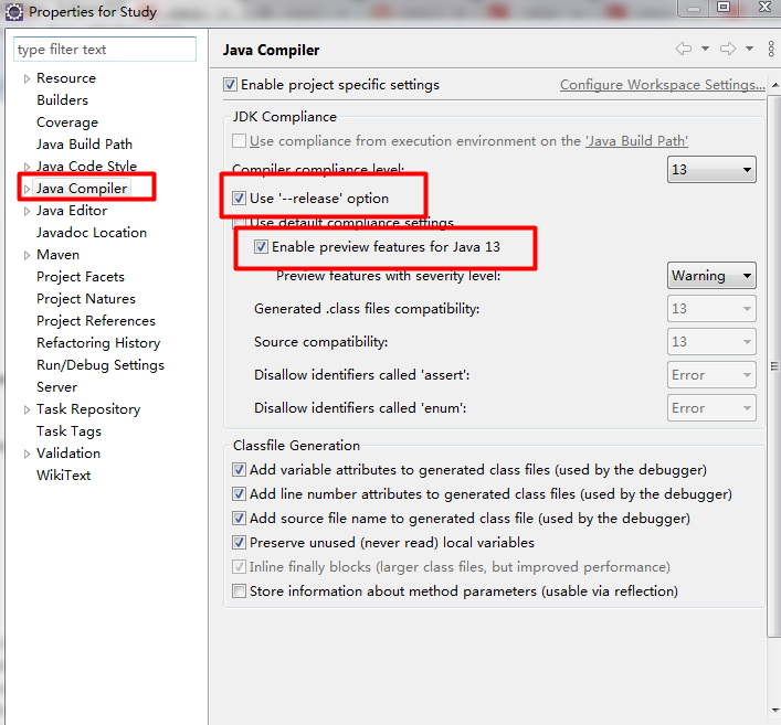 jdk13 eclipse 报Text Blocks is a preview feature and disabled by default_eclipse不支持text blocks-CSDN博客