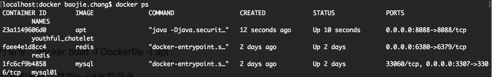 docker environment Deploy Java project Container Multiple jar packages ...