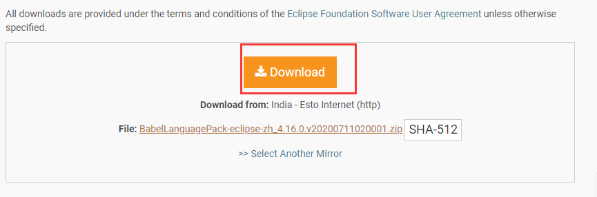 零基础学Java：Eclipse202006 汉化（使用官方汉化包）_eclipse-jee-2020-06 中文-CSDN博客