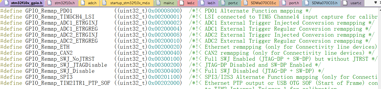 STM32F103 PB3，PB4，PA15,IO不可控问题_stm32f103rct6 pa15不能控制-CSDN博客