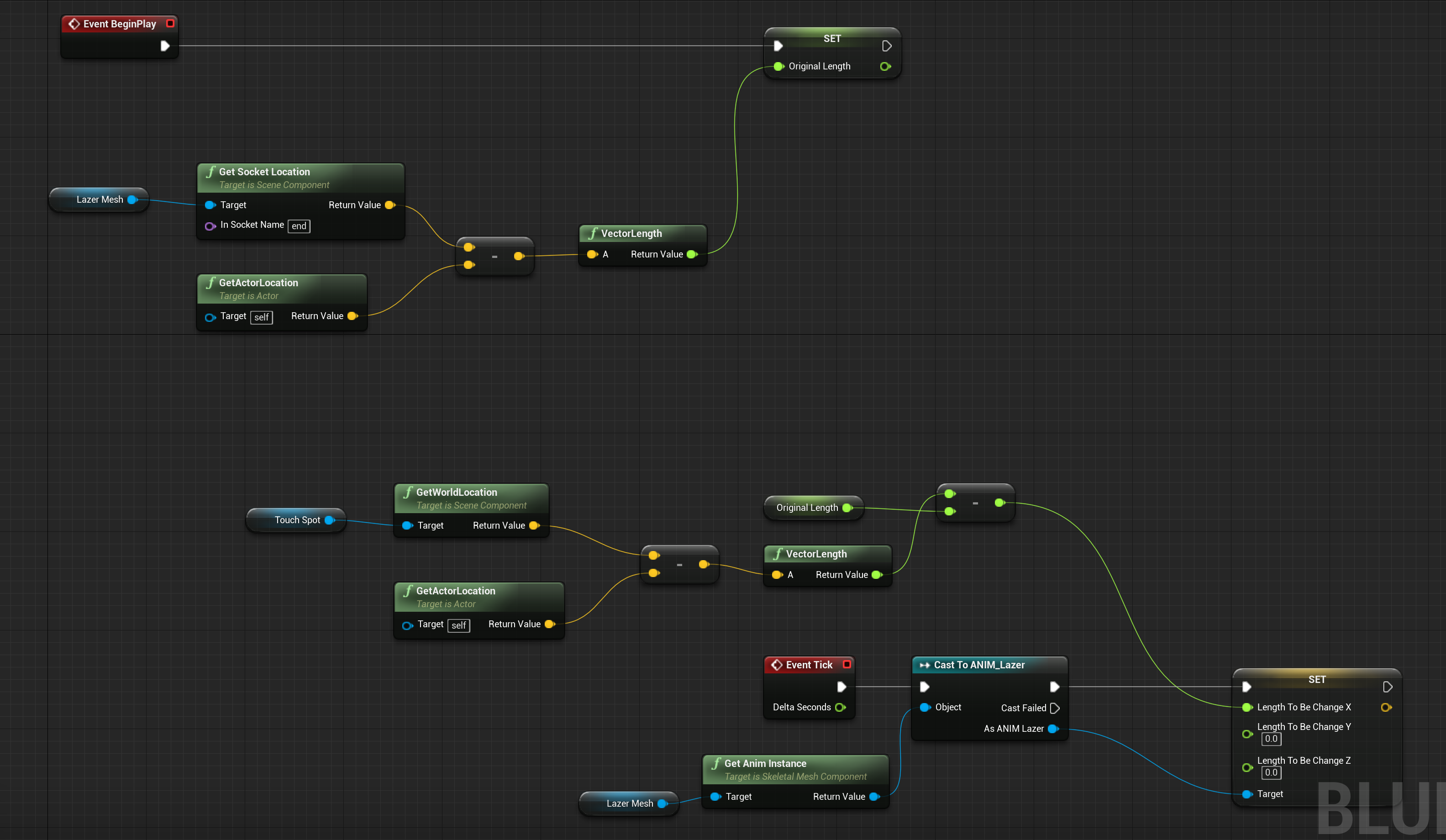 Unreal Engine 4 —— GAS系统学习 （二十七） 为Lazer创建蓝图_unreal代码动态创建动画蓝图-CSDN博客