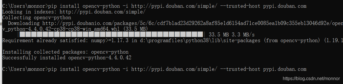 解决pip Cv2 Opencv Python安装报错,换源安装问题解决pip安装cv2换源 Csdn博客 7535