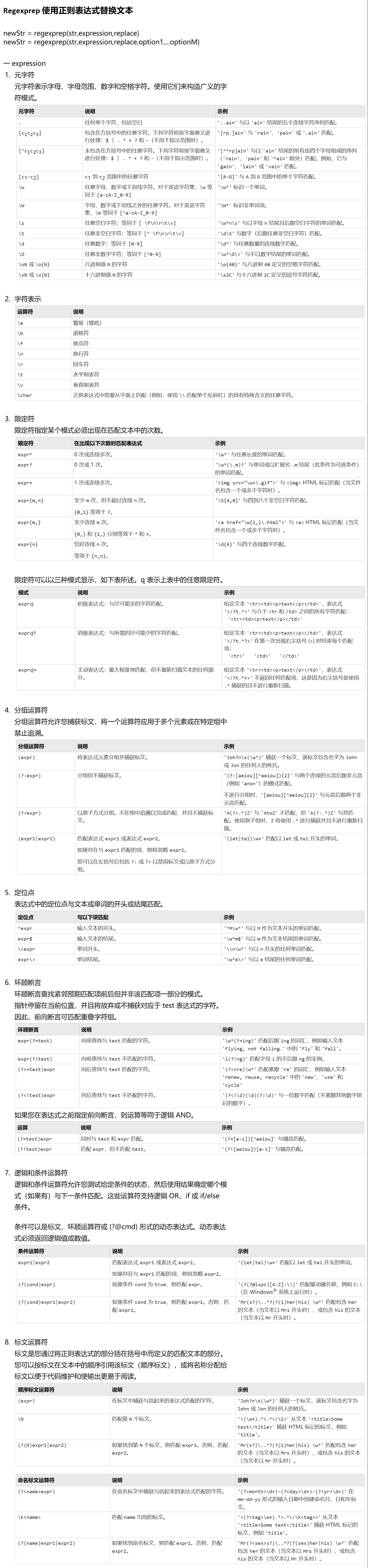 Matlab Regexprep 正则表达式替换文本 Csdn博客 