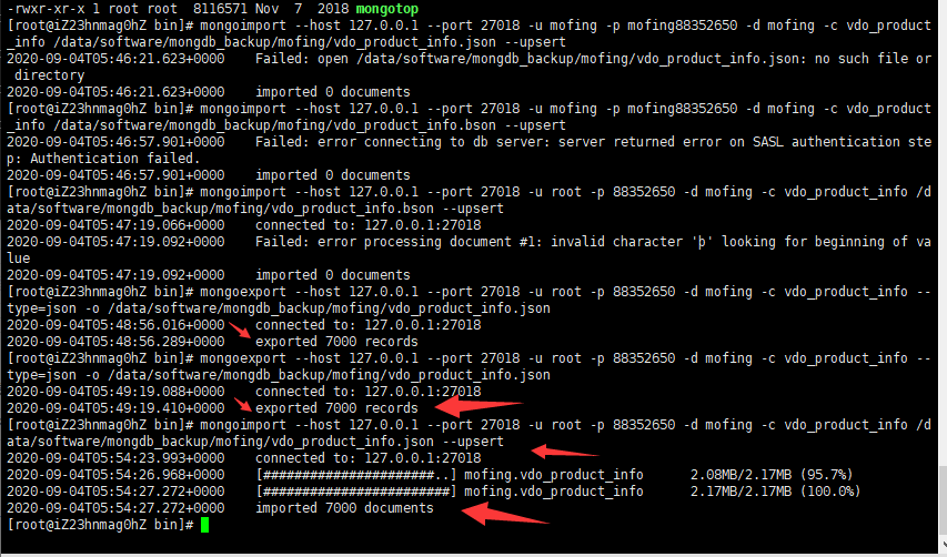 mongodb 数据备份 mongodump 数据恢复 mongorestore_mongorestore gzip is a directory, not a bson file-CSDN博客