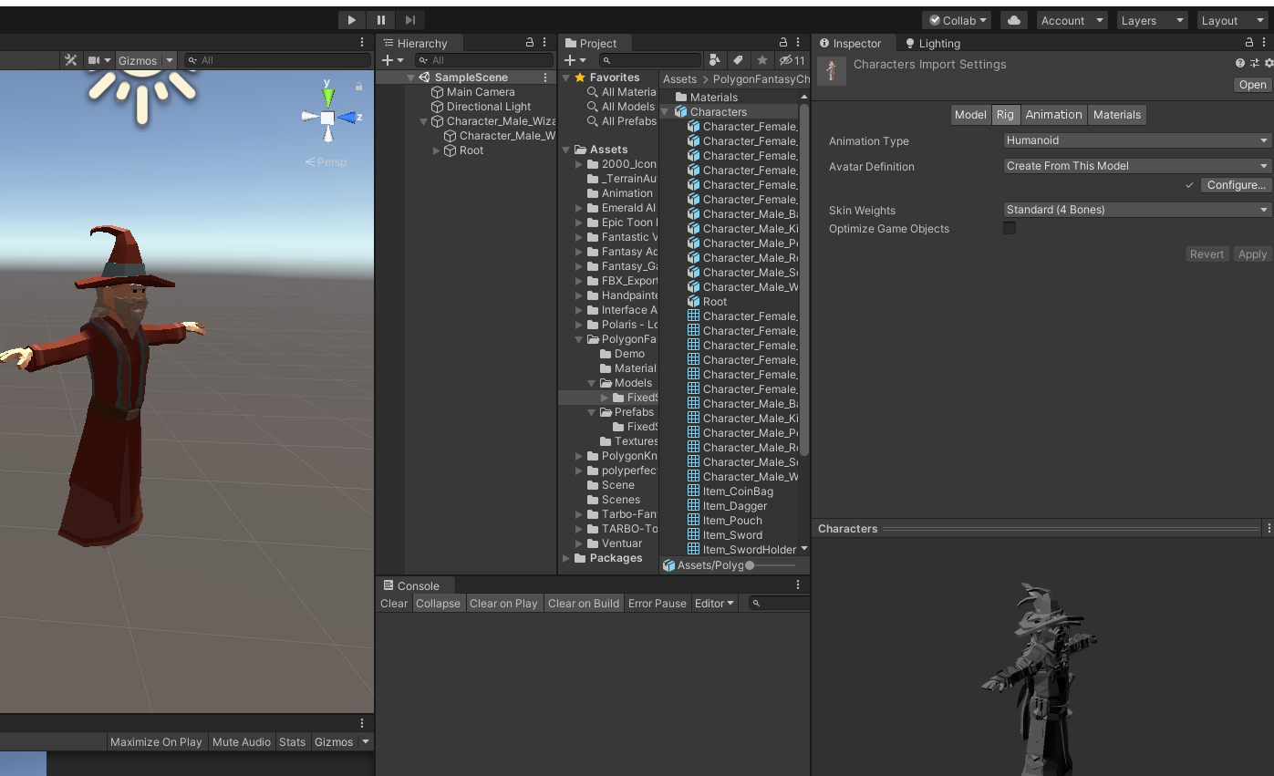 【Unity】：从【3ds Max】为人形骨骼 humanoid 添加动画_3dmax调动作 导入unity变形 humanoid-CSDN博客