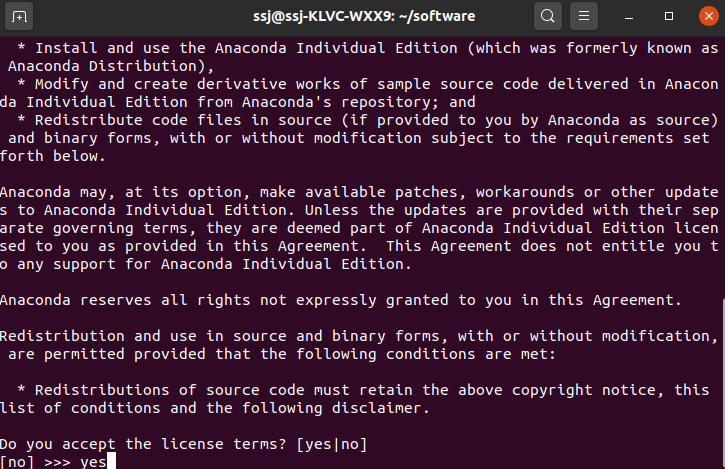 Ubuntu 20.04安装Anaconda3及简单使用_ubuntu anaconda3使用-CSDN博客