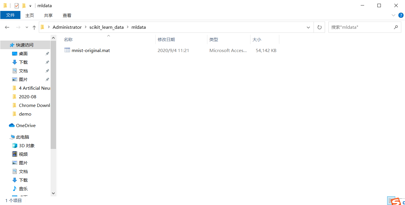 sklearn使用fetch_mldata(‘MNIST original’)读取mnist数据集出错解决办法-CSDN博客
