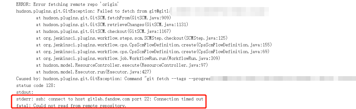 Error Error Fetching Remote Repo ‘origin‘解决办法error Error Fetching 