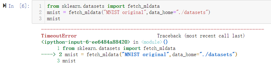 sklearn使用fetch_mldata(‘MNIST original’)读取mnist数据集出错解决办法-CSDN博客