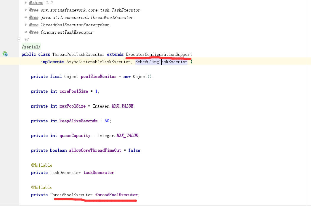 java线程池的拒绝策略，ThreadPoolTaskExecutor和ThreadPoolExecutor的区别。_threadpooltaskexecutor ...